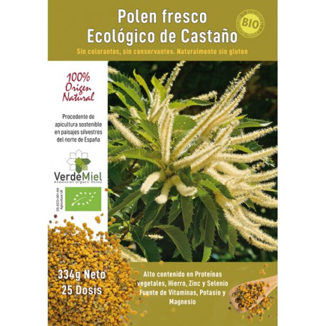 ORGANIC FRESH CHESTNUT POLLEN - Buy & Enjoy